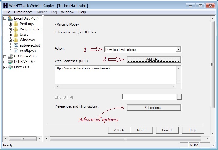 How to Download and Save Entire Websites for Offline Viewing in Windows ...